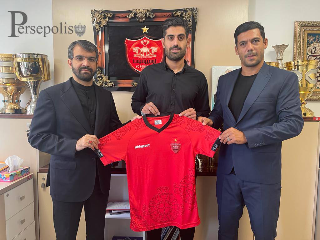 By signing a 2-year contract; Alireza Ebrahimi, the captain of Golgohar ...