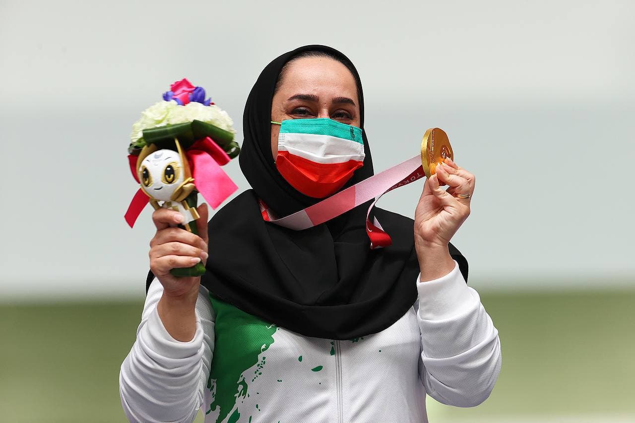 Tokyo 2020 Paralympic Shooting Sarah Javanmardi won a gold medal | Iran ...