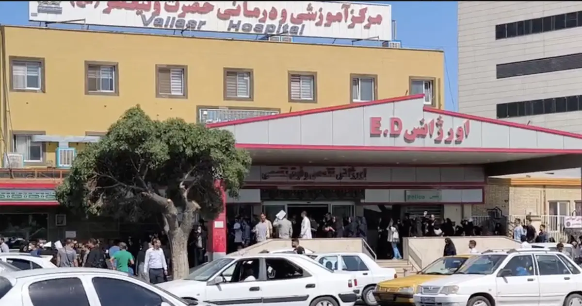 بازداشت یک نفر و پاشیدن اسپری فلفل به پرستاران معترض در اراک ایران اینترنشنال