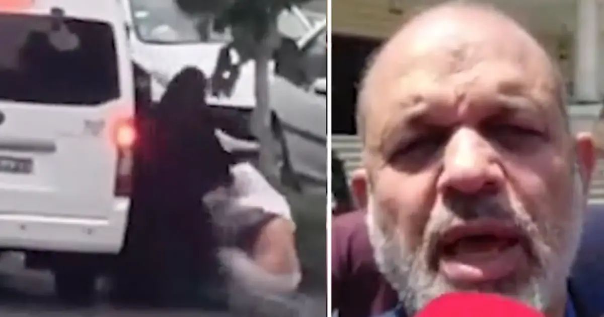 وزير الداخلية الإيراني بعد اعتقال امرأة دون حجاب ولفها ببطانية تم هذا